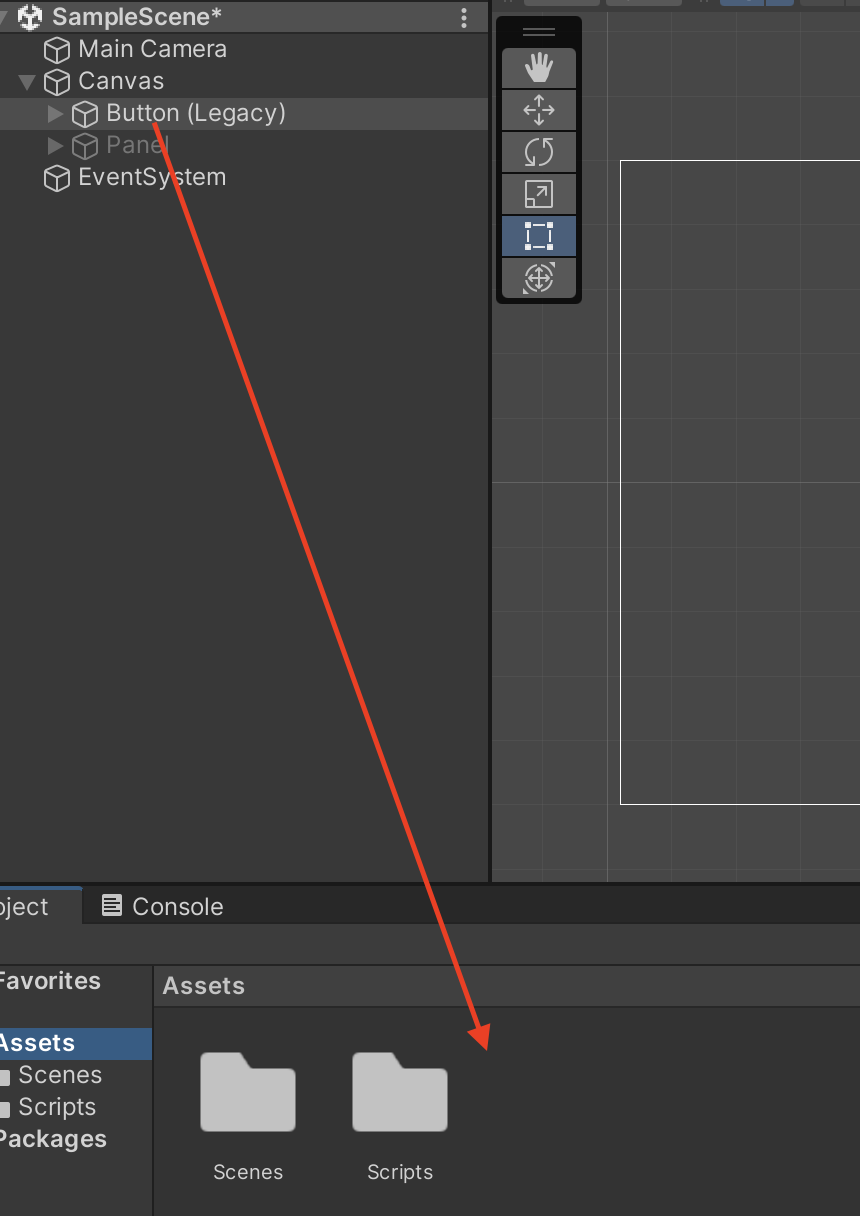 【Unity】UnityActionを使ってPrefab化したButtonから他クラスの関数を呼びだす | 怠惰な日々にさよならを