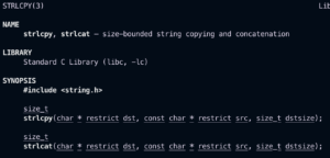 【C言語】strcpyとstrncpyとstrlcpy | 怠惰な日々にさよならを