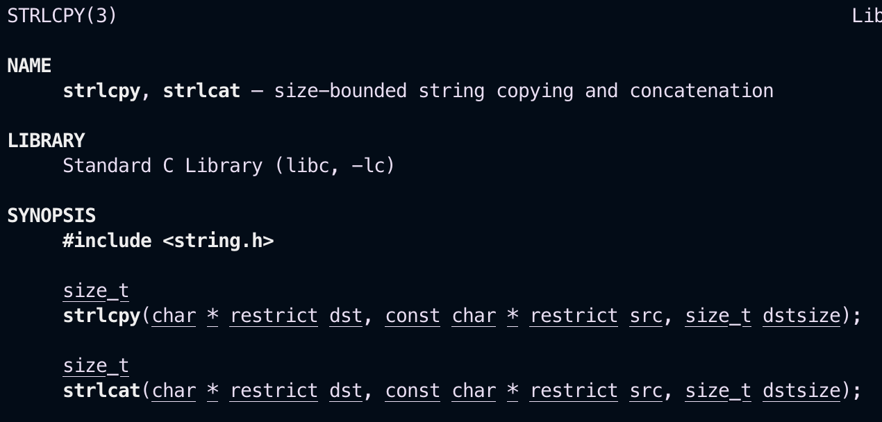 【C言語】strcpyとstrncpyとstrlcpy | 怠惰な日々にさよならを